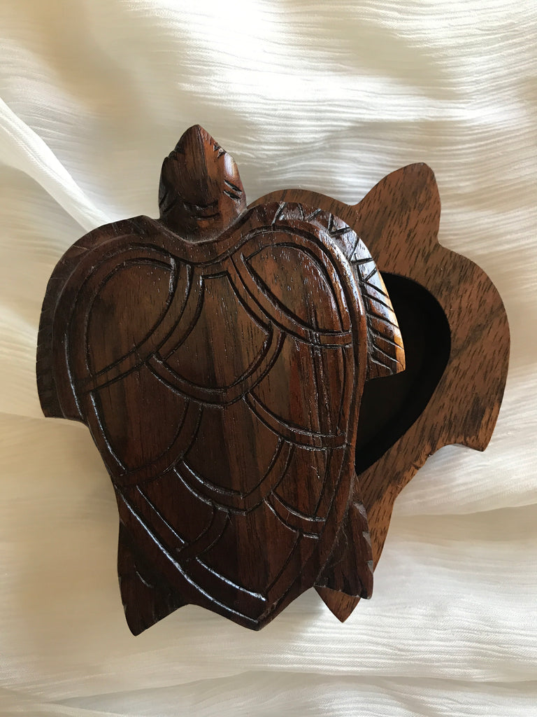 Sea Turtle Wooden Trinket Box – HEAVEN SCENT LIFE